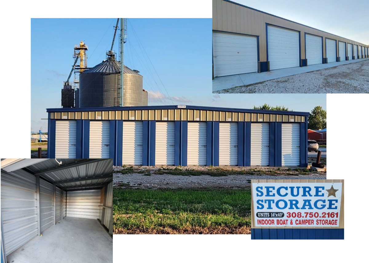 Secure Storage LLC – Enclosed Storage Units – St Paul, Nebraska